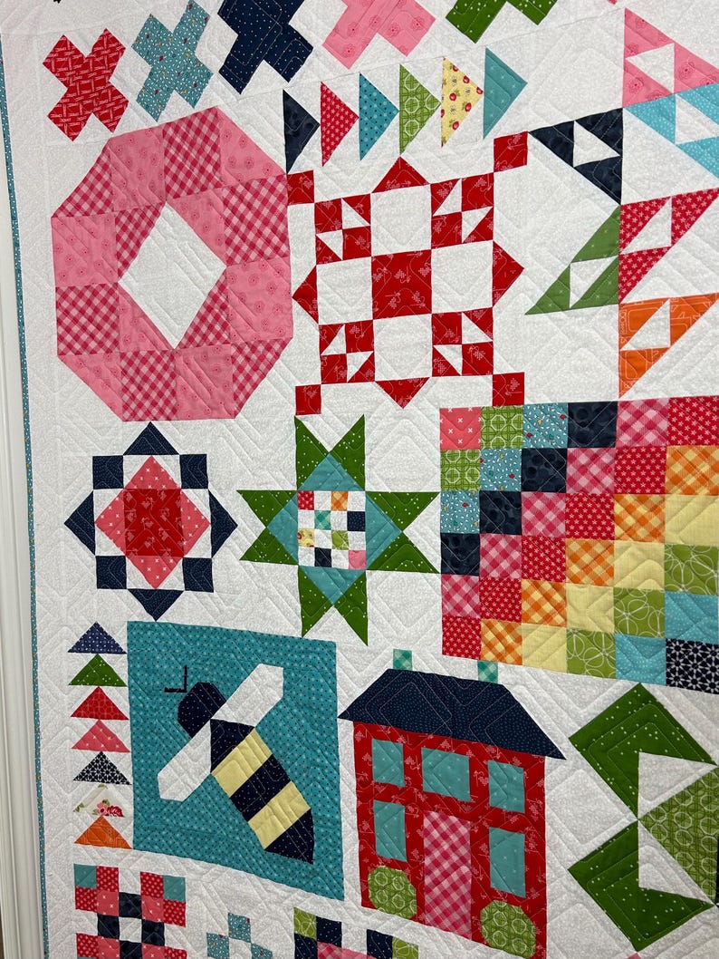Shine on Sampler Quilt - Etsy