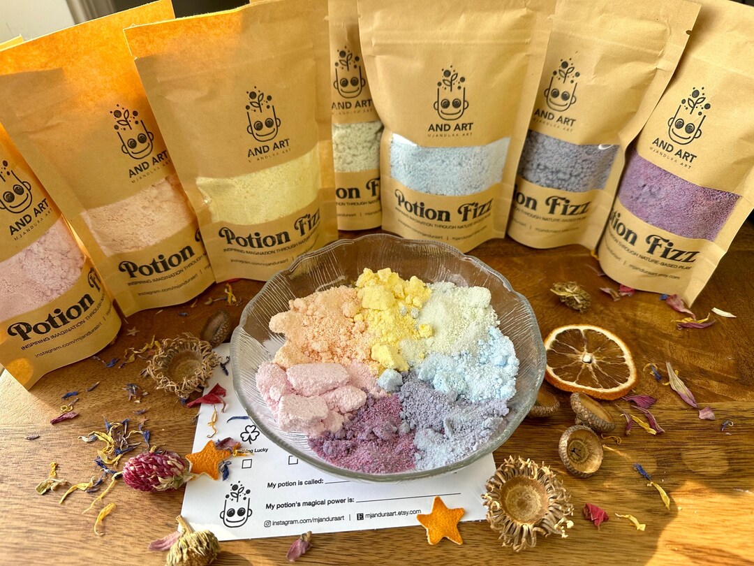 Potion Fizz Rainbow Colors 700g | 7 Colors | All Natural Ingredients ...