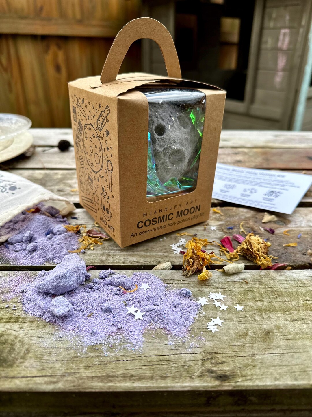 NEW Cosmic Moon Fizzy Potion Play Kit Open-ended Sensory Play for Kids ...