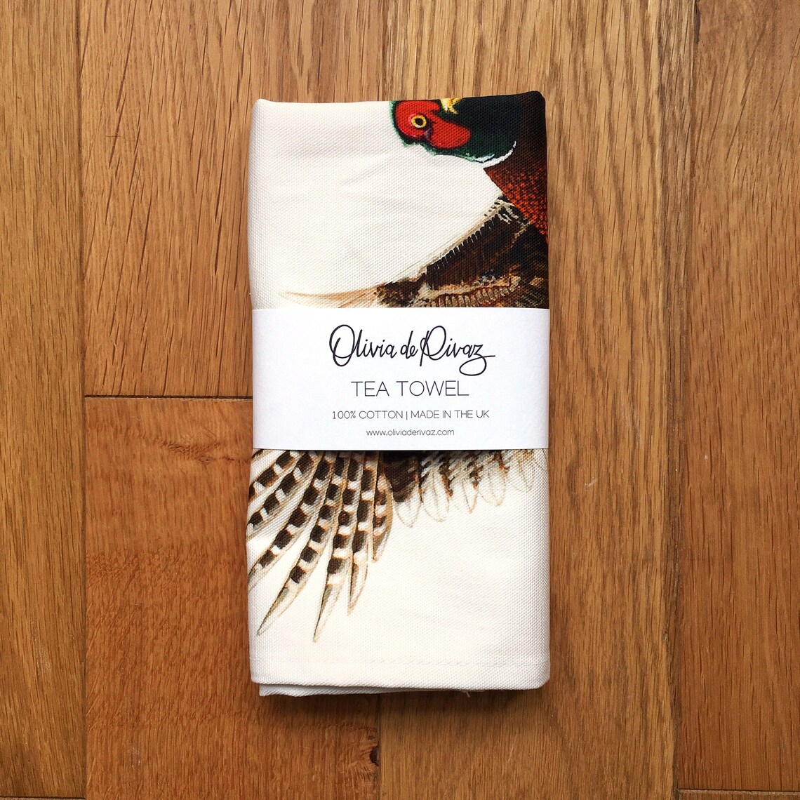 Flushed Pheasant Tea Towel | Kitchen Textiles | Homeware | Cotton Tea ...