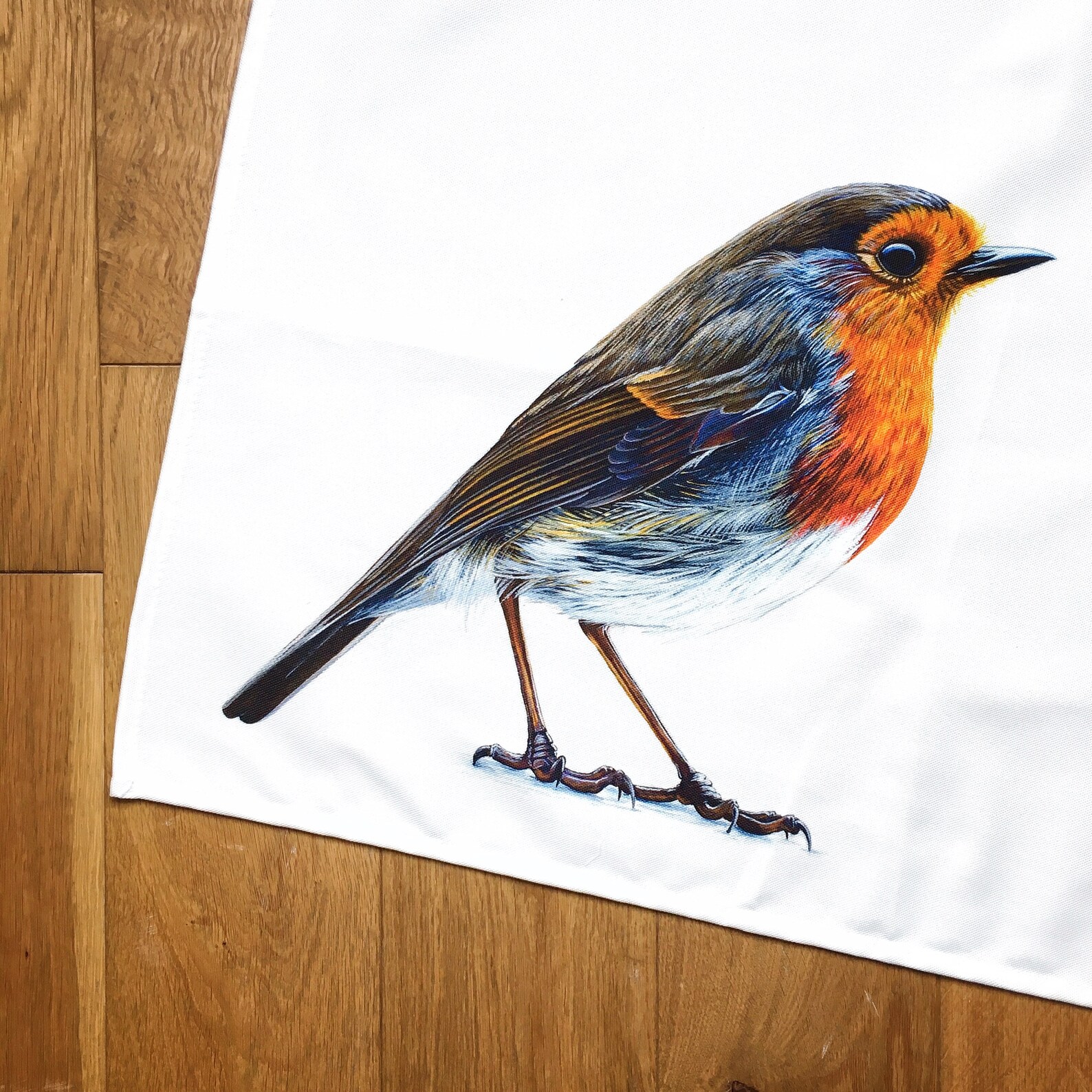 Robin Tea Towel | Kitchen Textiles | Homeware | Cotton Tea Towel ...