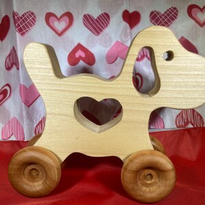 Walking Dog (with Push or Pull Toy Options) - Etsy