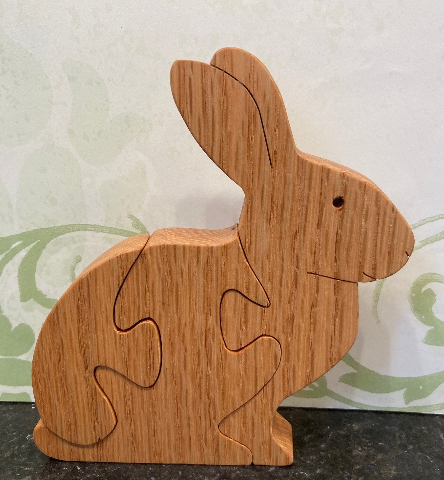 Wooden Rabbit Puzzle