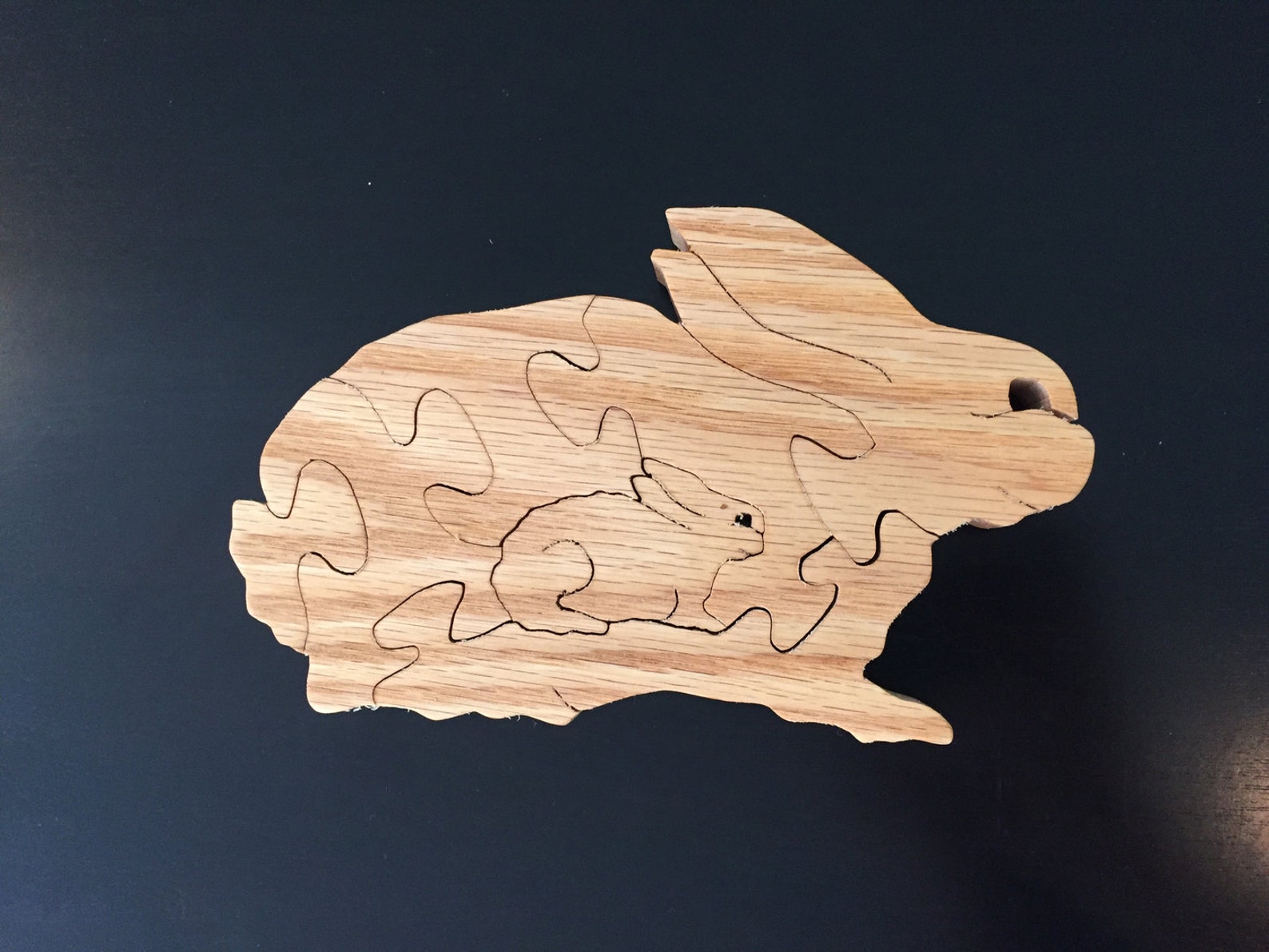 Bunny Family Puzzle - Etsy