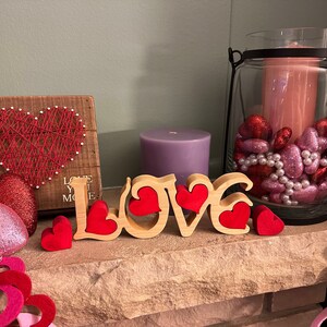 Large Wooden LOVE Sign - Etsy