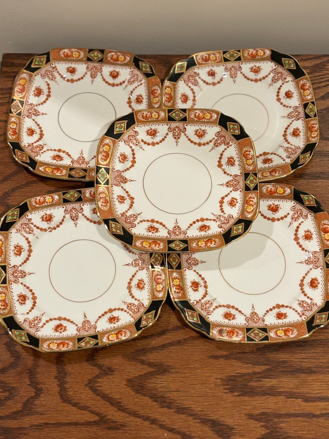 Royal Albert Plates Set of 5 - Etsy