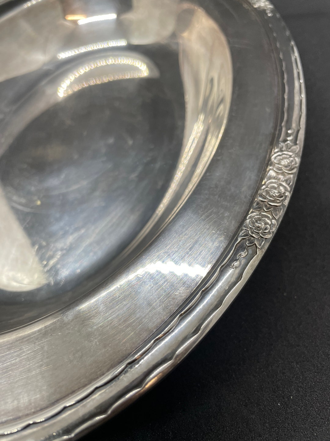 International Silver Company camille Silver Serving Plate - Etsy