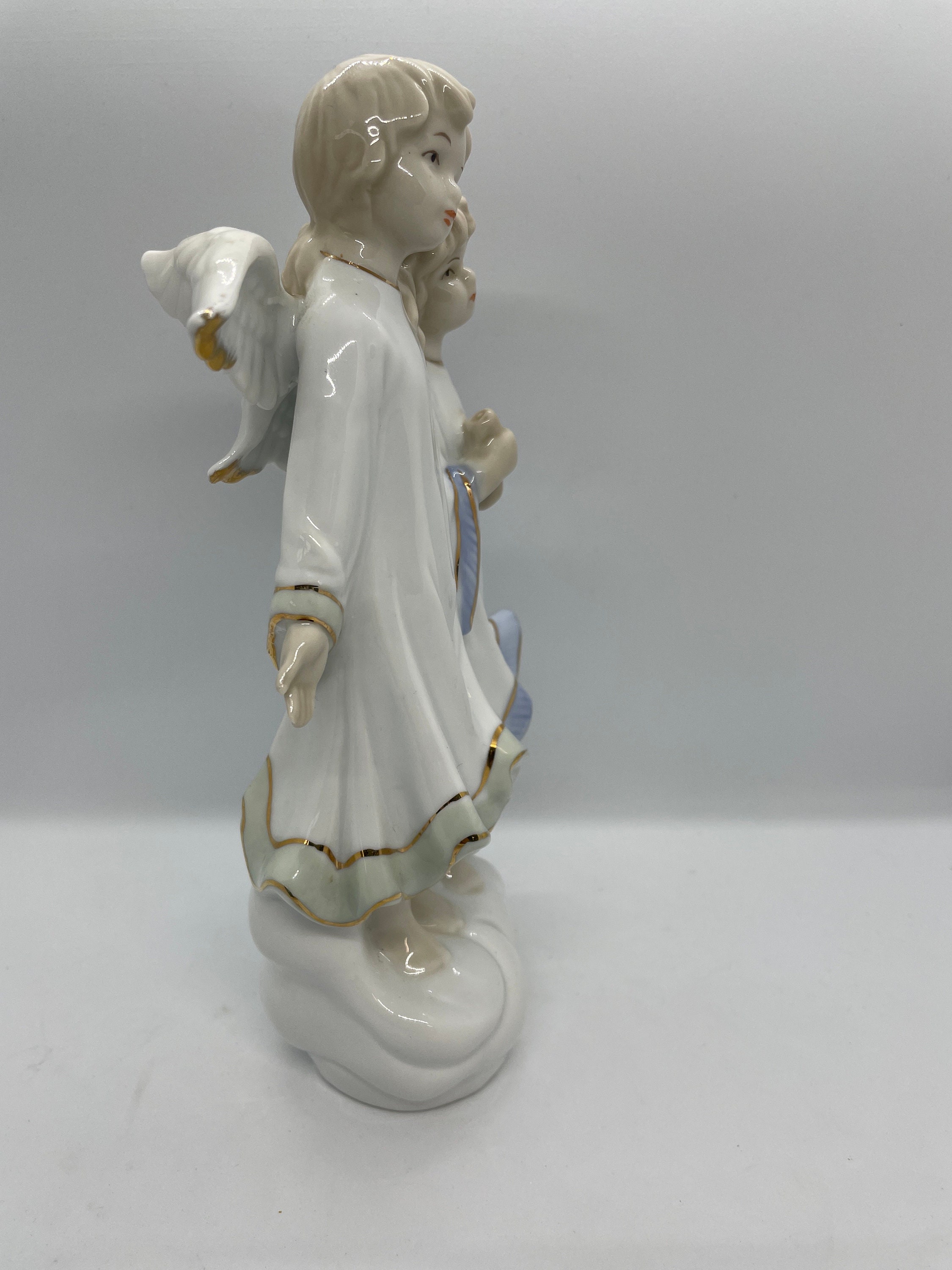 Porcelain Angels Figurine - Etsy