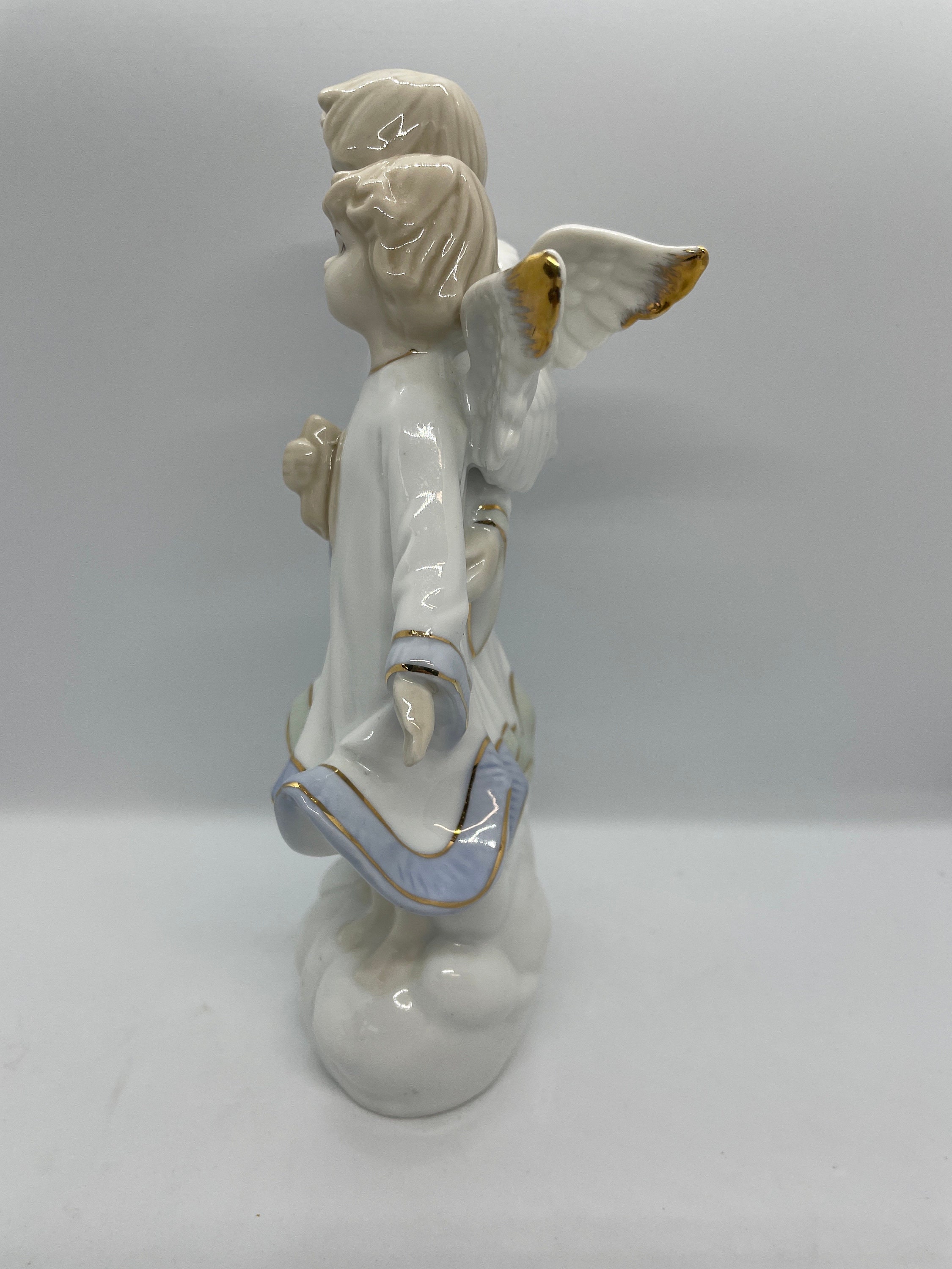 Porcelain Angels Figurine - Etsy