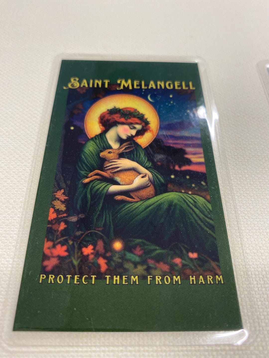 Saint Melangell Patron Saint of Rabbits and Small Animals and Nature - Etsy