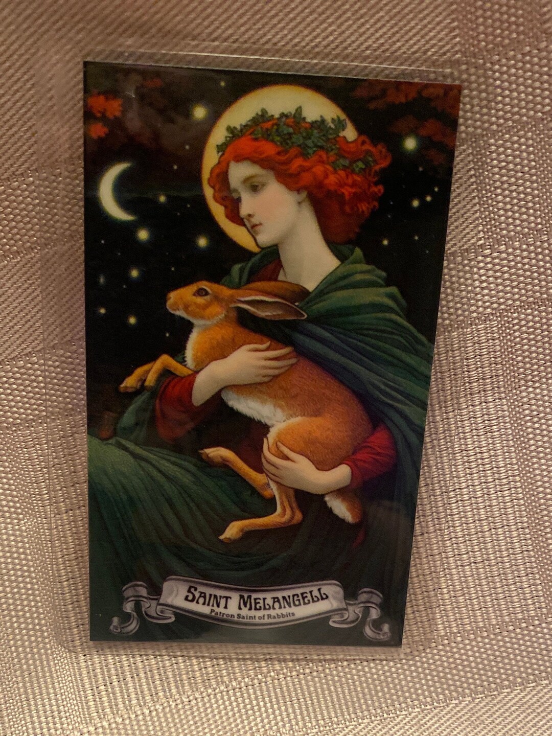 Saint Melangell Patron Saint of Rabbits and Small Animals - Etsy