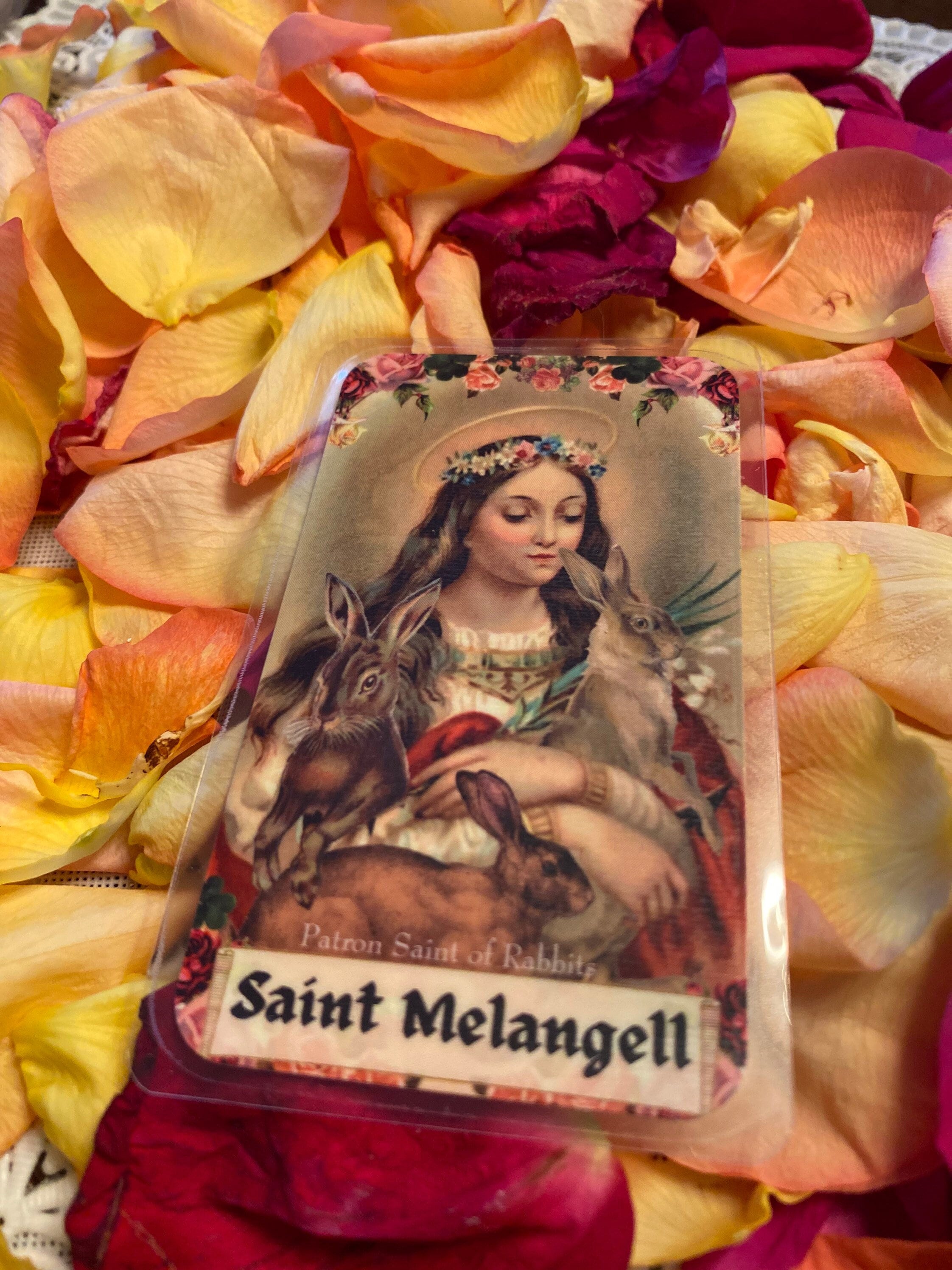Saint Melangell Patron Saint of Rabbits, Hares and Small Animals - Etsy