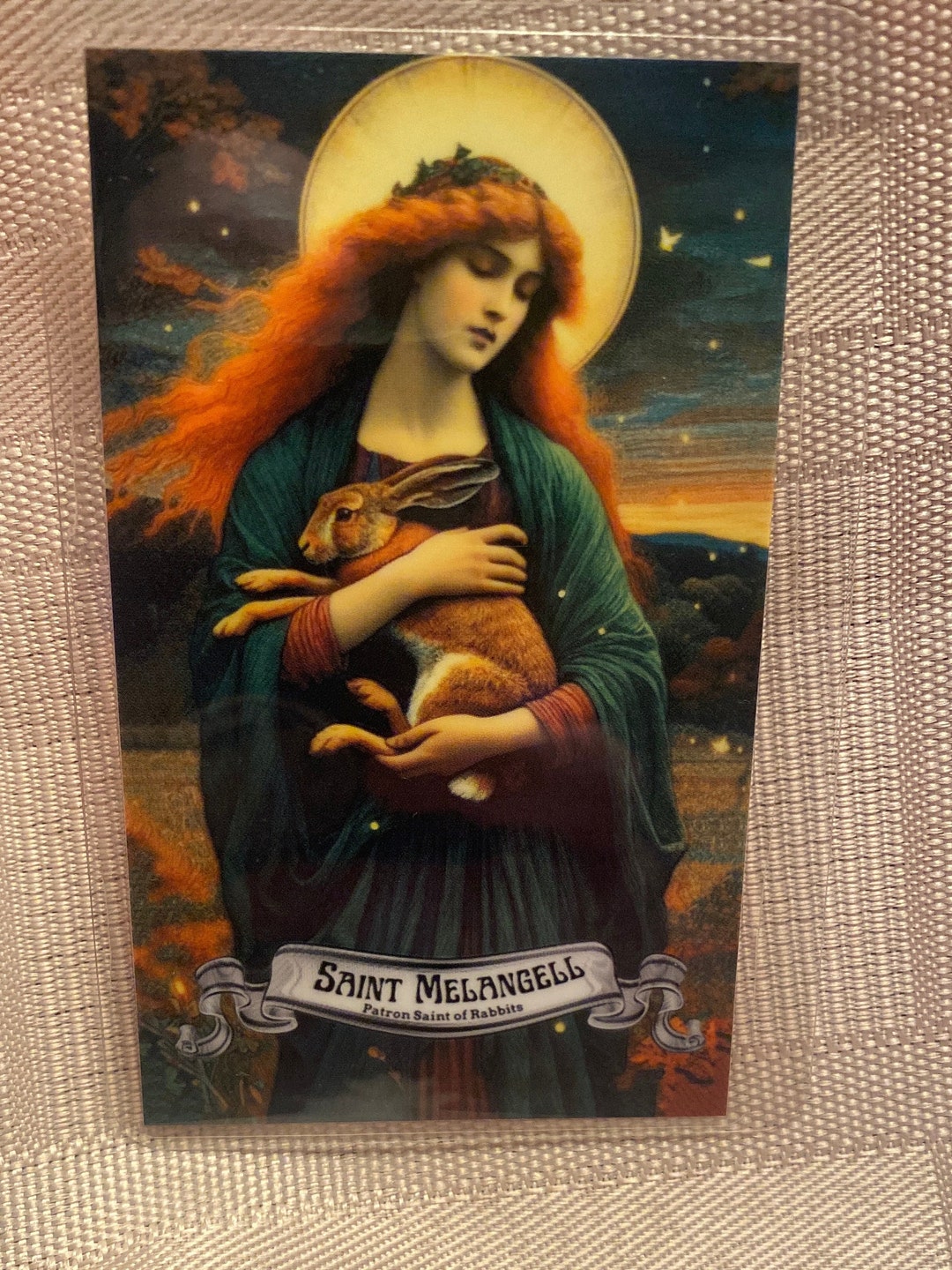 Saint Melangell Patron Saint of Rabbits and Small Animals - Etsy