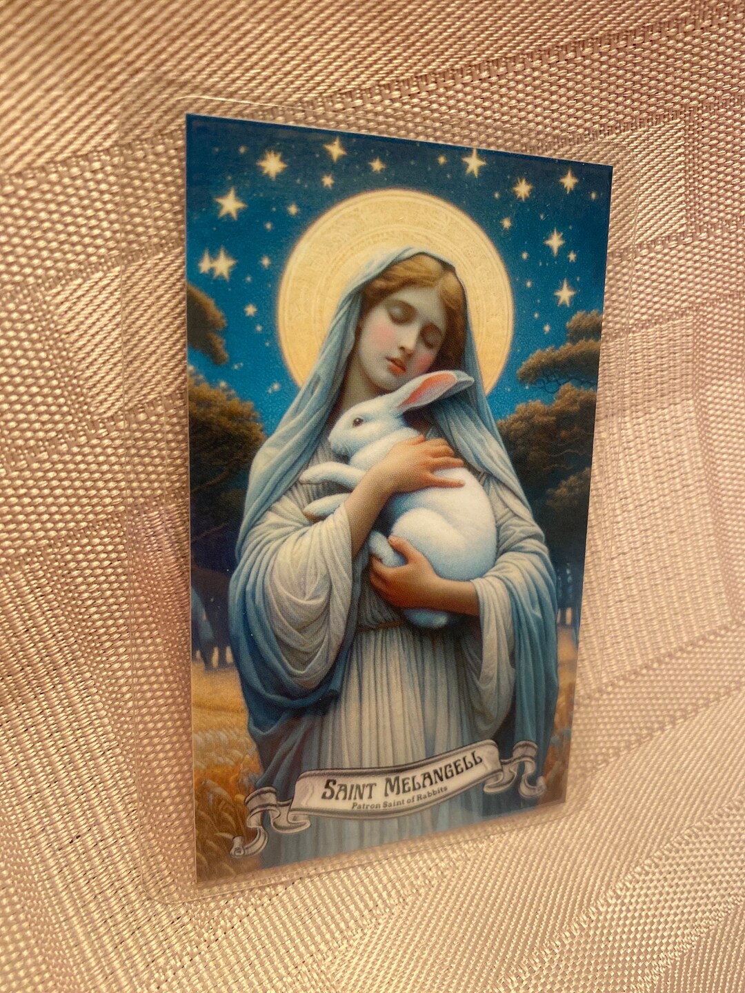 Saint Melangell Patron Saint of Rabbits and Small Animals - Etsy