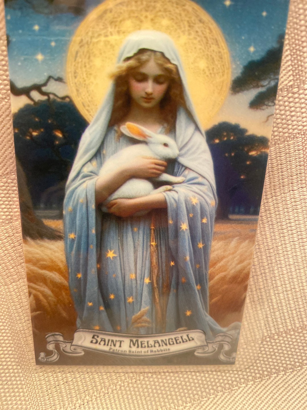 Saint Melangell Patron Saint of Rabbits and Small Animals - Etsy