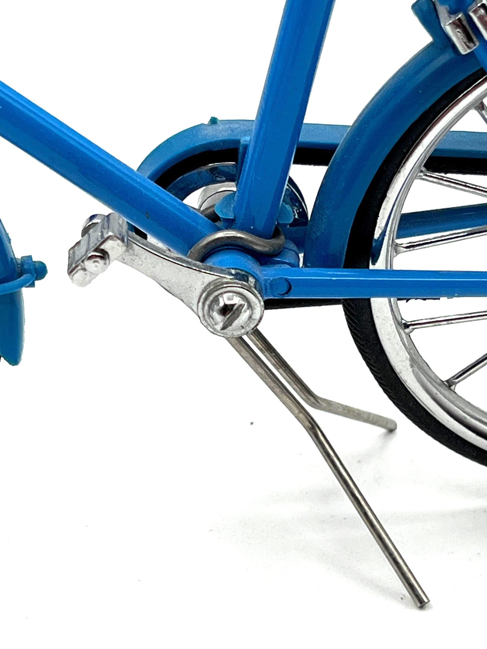 Miniature Blue Vintage Bicycle – Diecast Dollhouse Display - Etsy