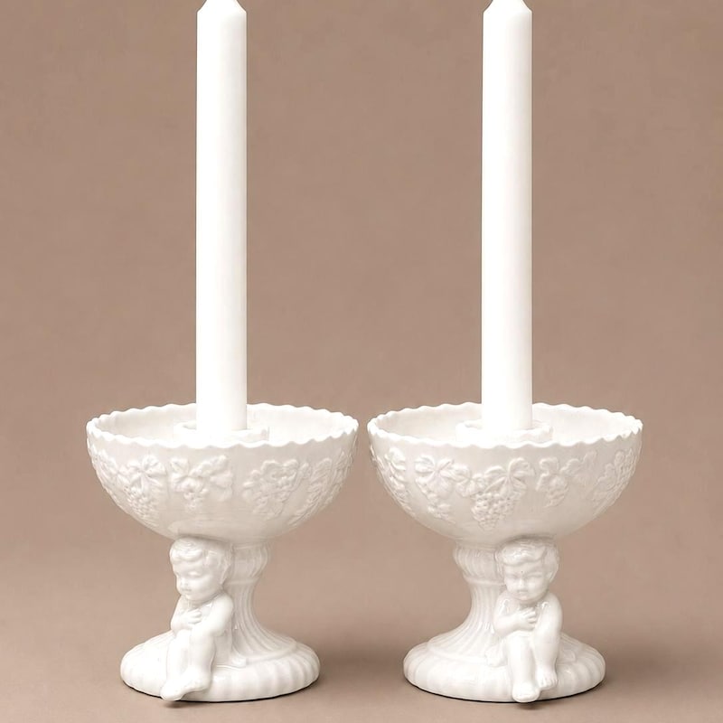 Lefton Candlestick Holders - Etsy