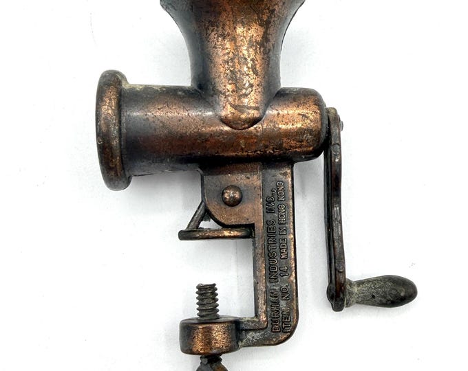 1976 Miniature Collectible Die Cast Meat Grinder, 3 Inches, Doll House ...