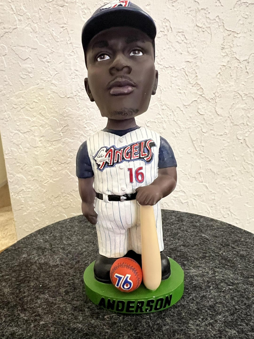 Vintage 2001 Garrett Anderson Bobblehead Anaheim Angels Baseball ...