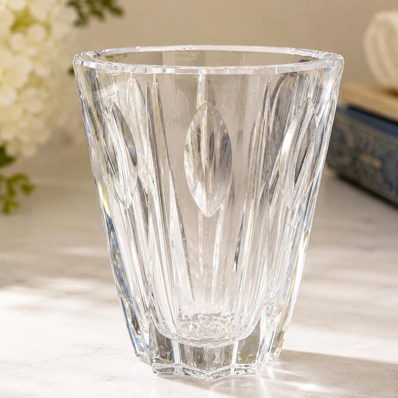 Crystal Saint Louis Vase - Etsy