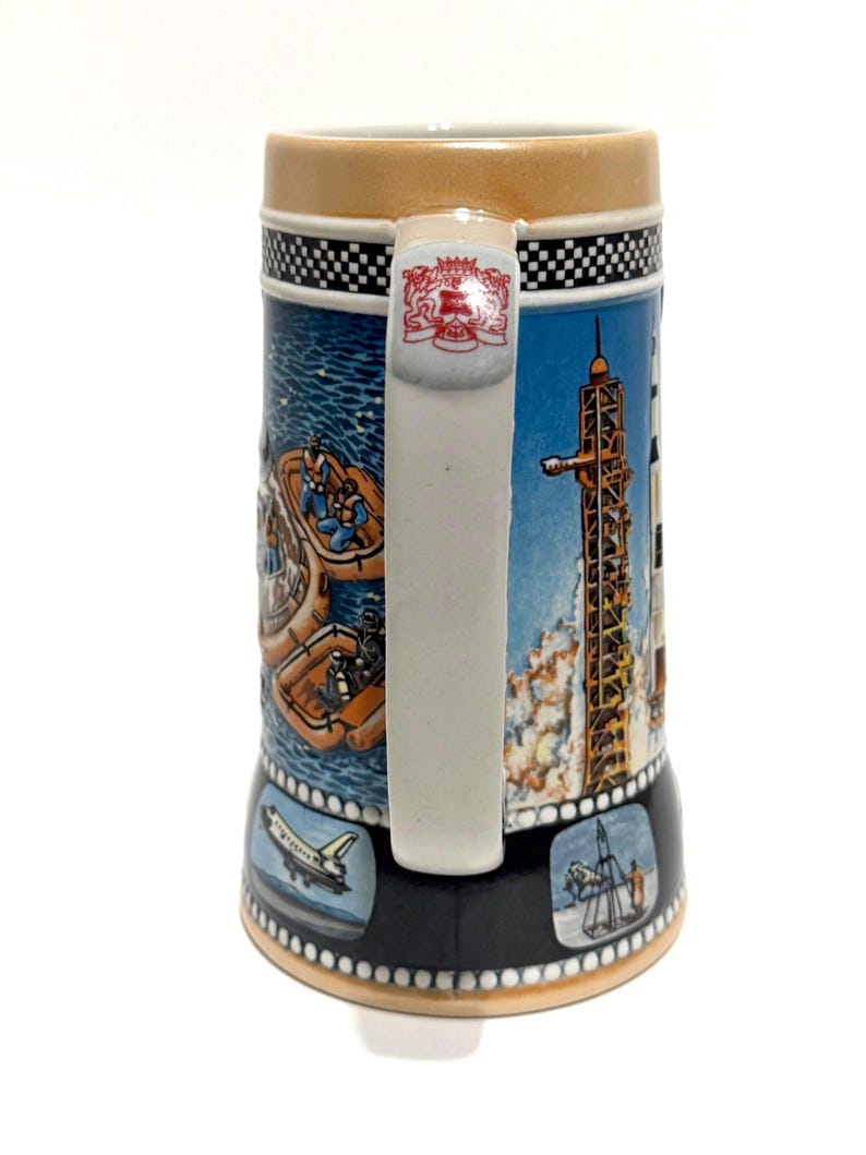990 Miller High Life NASA Apollo 11 Beer Stein Moon Landing Gift for ...