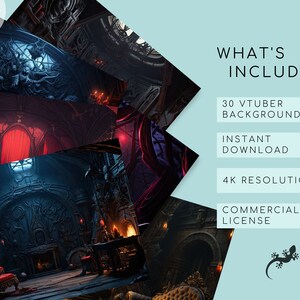 30 Vampire Living Room Vtuber Backgrounds, Gothic Stream Backgrounds ...