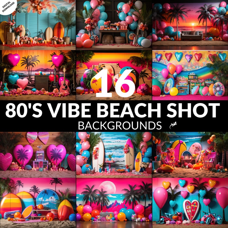 Vtuber Backgrounds Bundle, 100 X 80's Vibe Stream Twitch Zoom ...