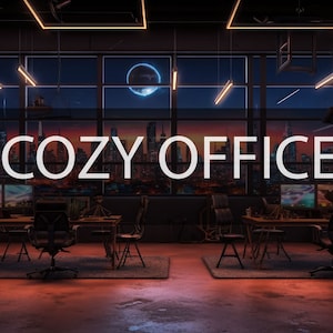 Cozy Office Vtuber Backgrounds Bundle, Stream Backgrounds, Twitch ...