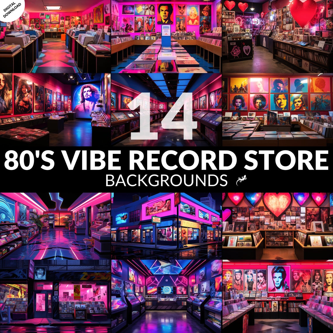 Vtuber Backgrounds Bundle 100 X 80's Vibe Stream Twitch - Etsy
