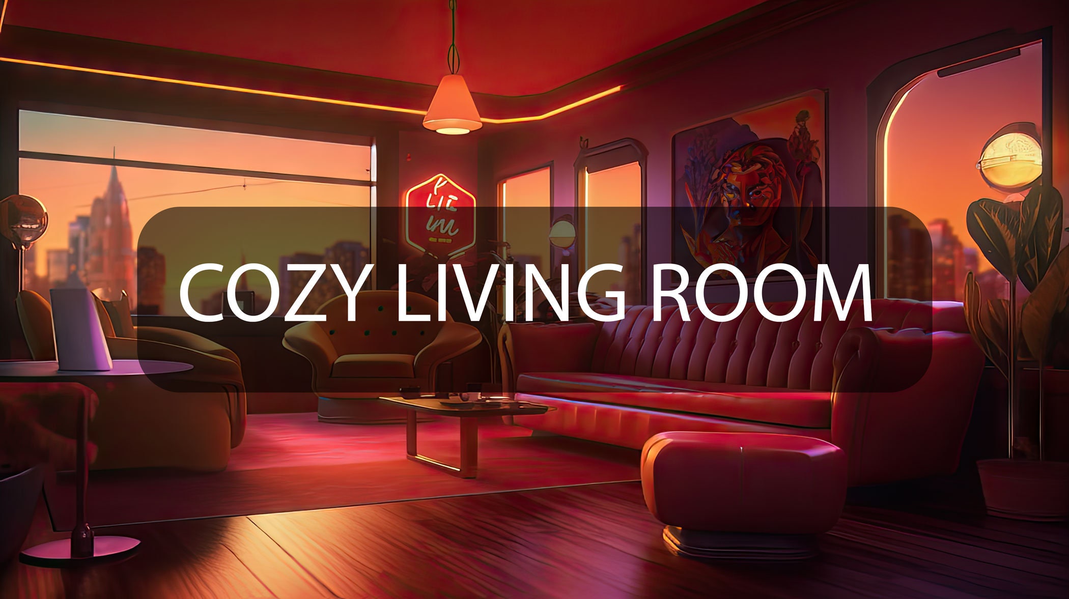 Cozy Living Room Vtuber Backgrounds Bundle, Stream Backgrounds, Twitch ...