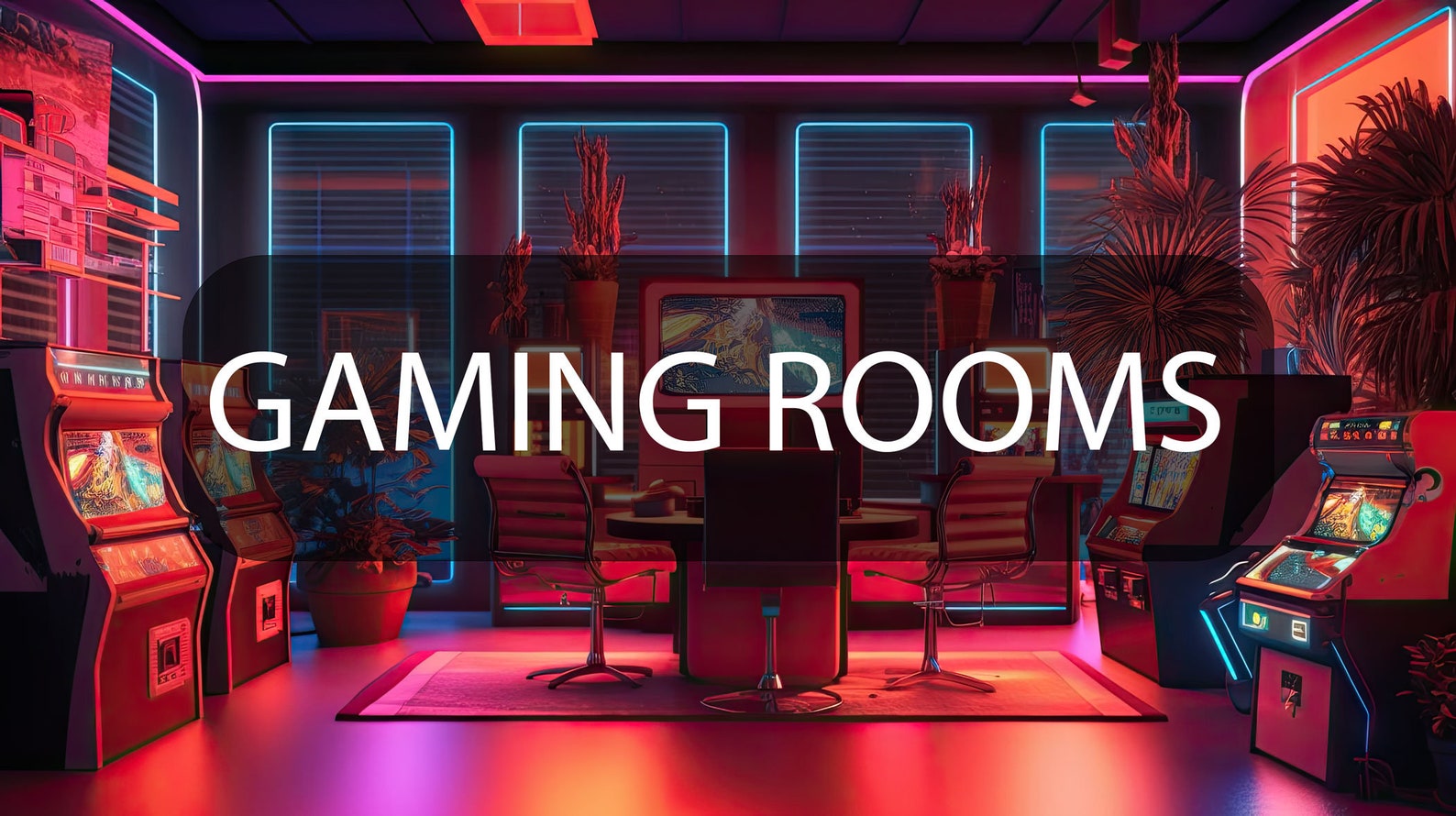 Gaming Room Arcade Vtuber Backgrounds Bundle, Stream Backgrounds ...