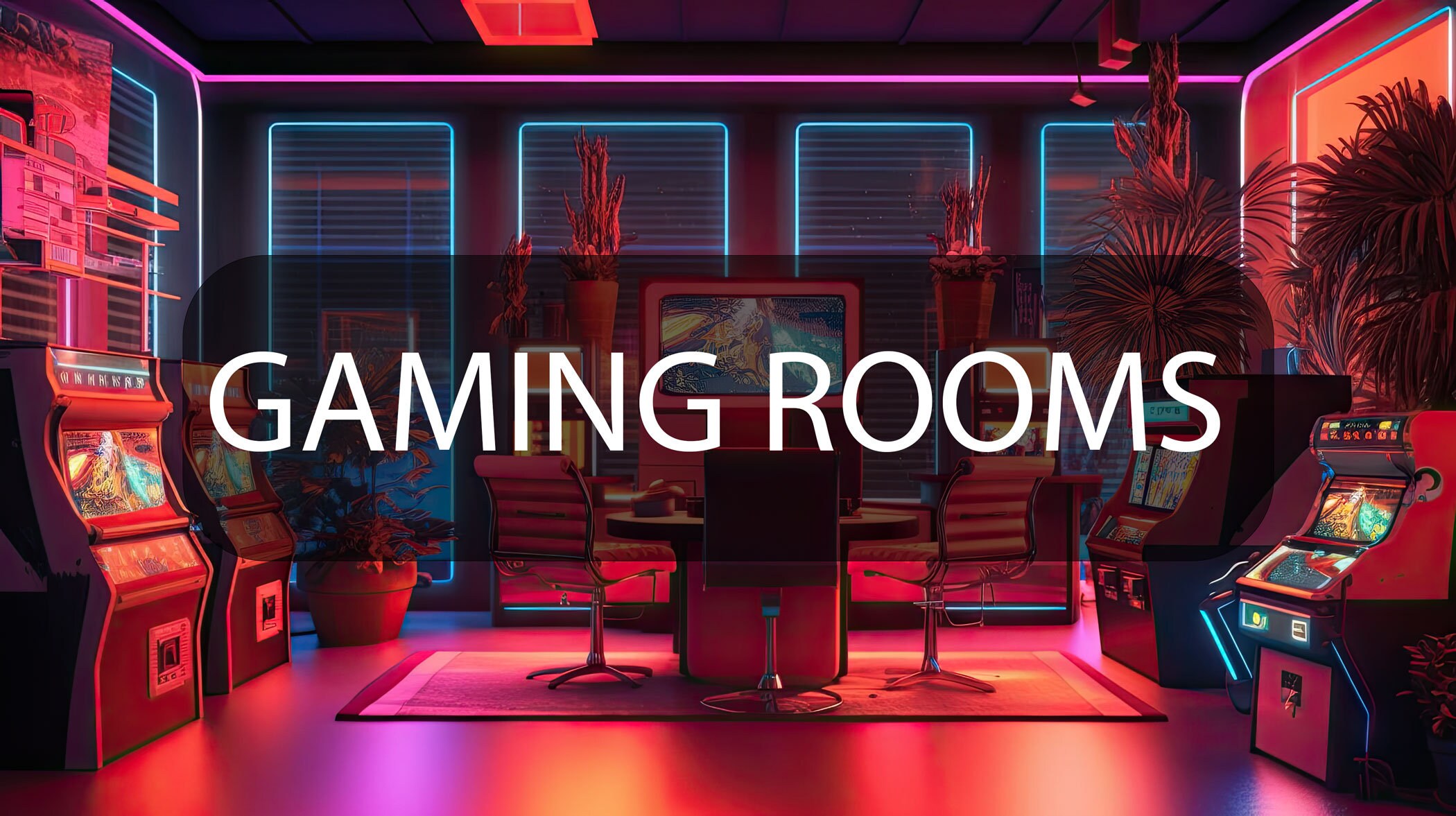 Gaming Room Arcade Vtuber Backgrounds Bundle, Stream Backgrounds ...