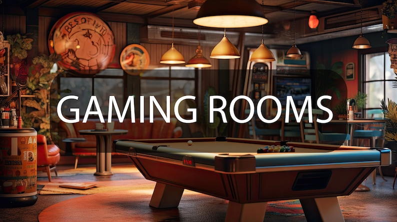 Gaming Room Arcade Vtuber Backgrounds Bundle, Stream Backgrounds ...