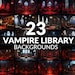 23 Vampire Library Vtuber Backgrounds, Gothic Stream Backgrounds ...