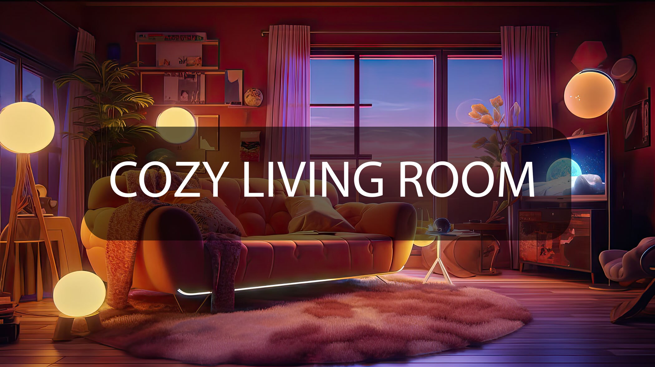 Cozy Living Room Vtuber Backgrounds Bundle, Stream Backgrounds, Twitch ...