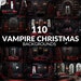 110 Vampire Christmas Mega Bundle Vtuber Backgrounds, Gothic Vampire ...
