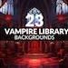 23 Vampire Library Vtuber Backgrounds, Gothic Stream Backgrounds ...