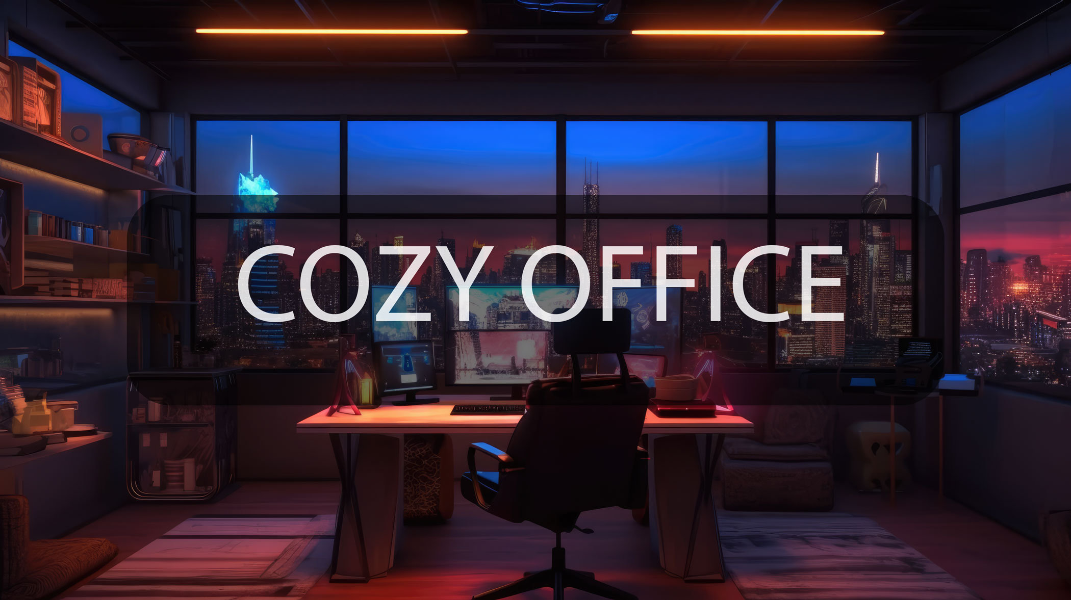 Cozy Office Vtuber Backgrounds Bundle, Stream Backgrounds, Twitch Background, Zoom Background ...