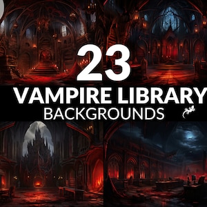 23 Vampire Library Vtuber Backgrounds, Gothic Stream Backgrounds ...