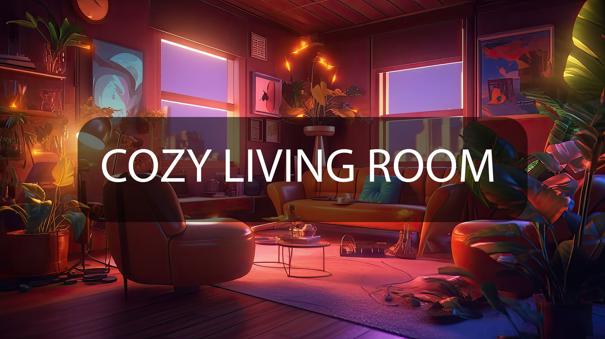 Cozy Living Room Vtuber Backgrounds Bundle, Stream Backgrounds, Twitch ...