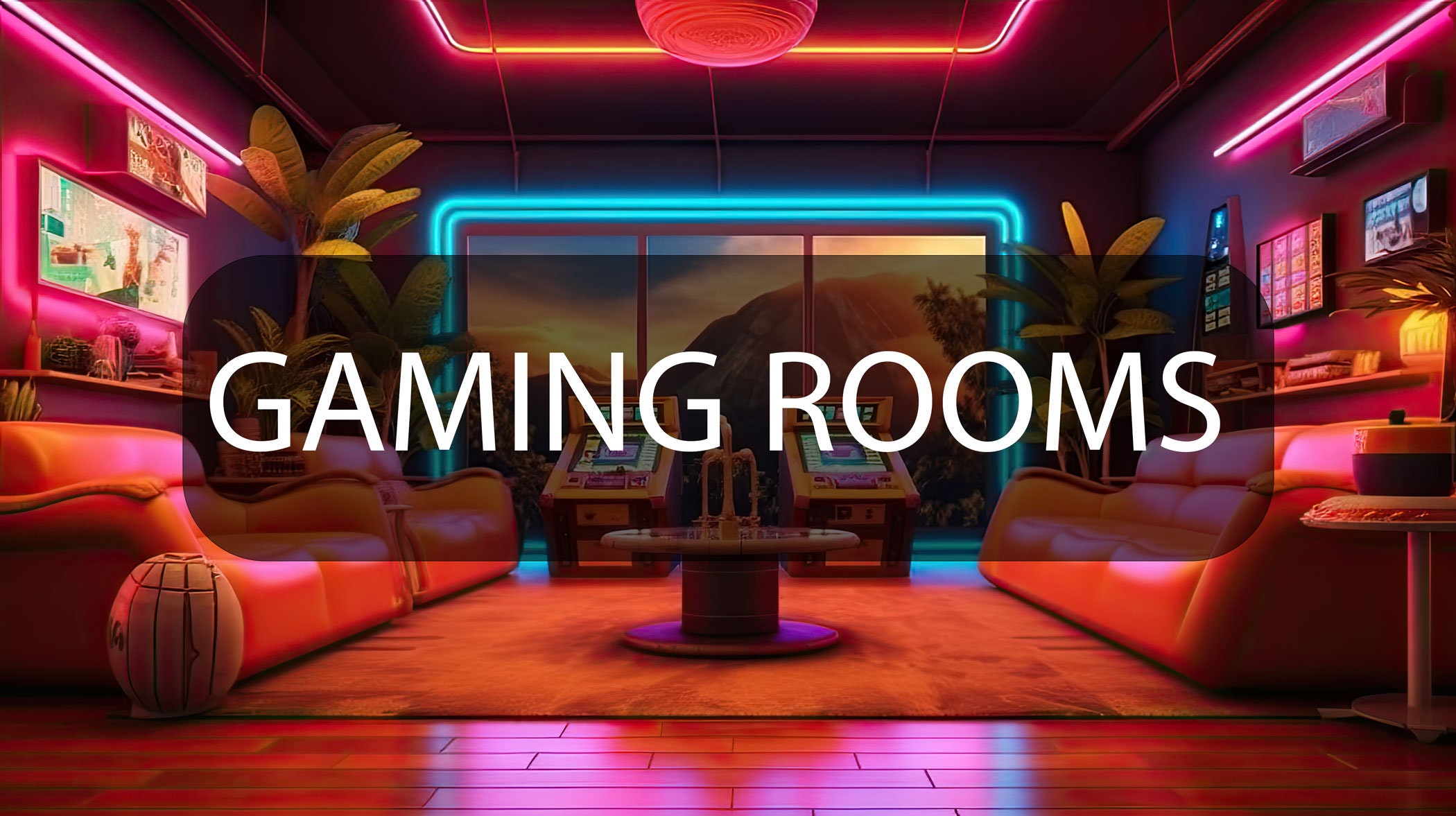 Gaming Room Arcade Vtuber Backgrounds Bundle, Stream Backgrounds, Twitch Background, Zoom ...