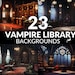 23 Vampire Library Vtuber Backgrounds, Gothic Stream Backgrounds ...