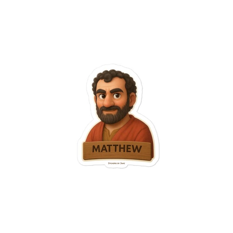 The Apostle Matthew - Sticker - Etsy