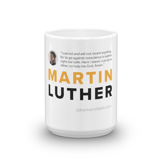 Martin Luther: Mug | Etsy