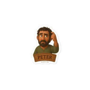 The Apostle Peter - Sticker - Etsy