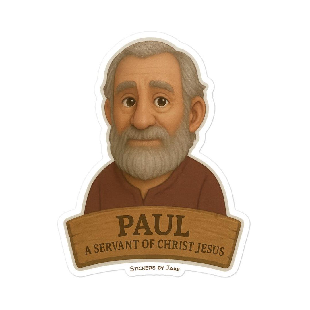 The Apostle Paul - Sticker - Etsy