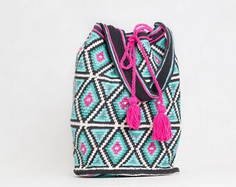 Mochila bag tutorial Tapestry crochet pattern Crochet | Etsy