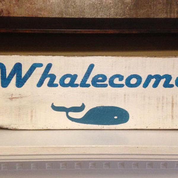 Whalecome - Etsy
