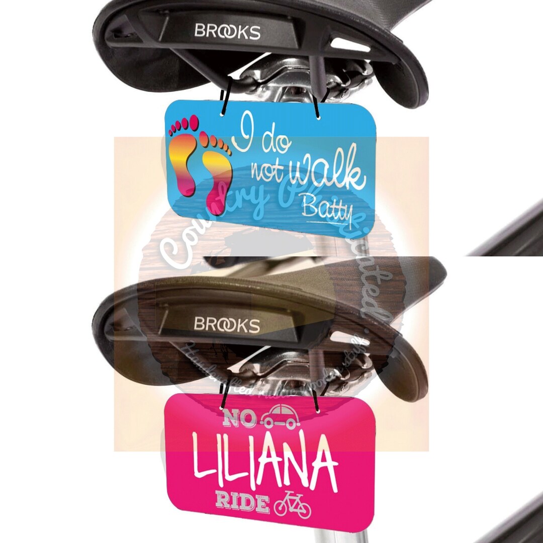 Personalized Funny Bike License Plate / Sublimated Bike License Plate ...