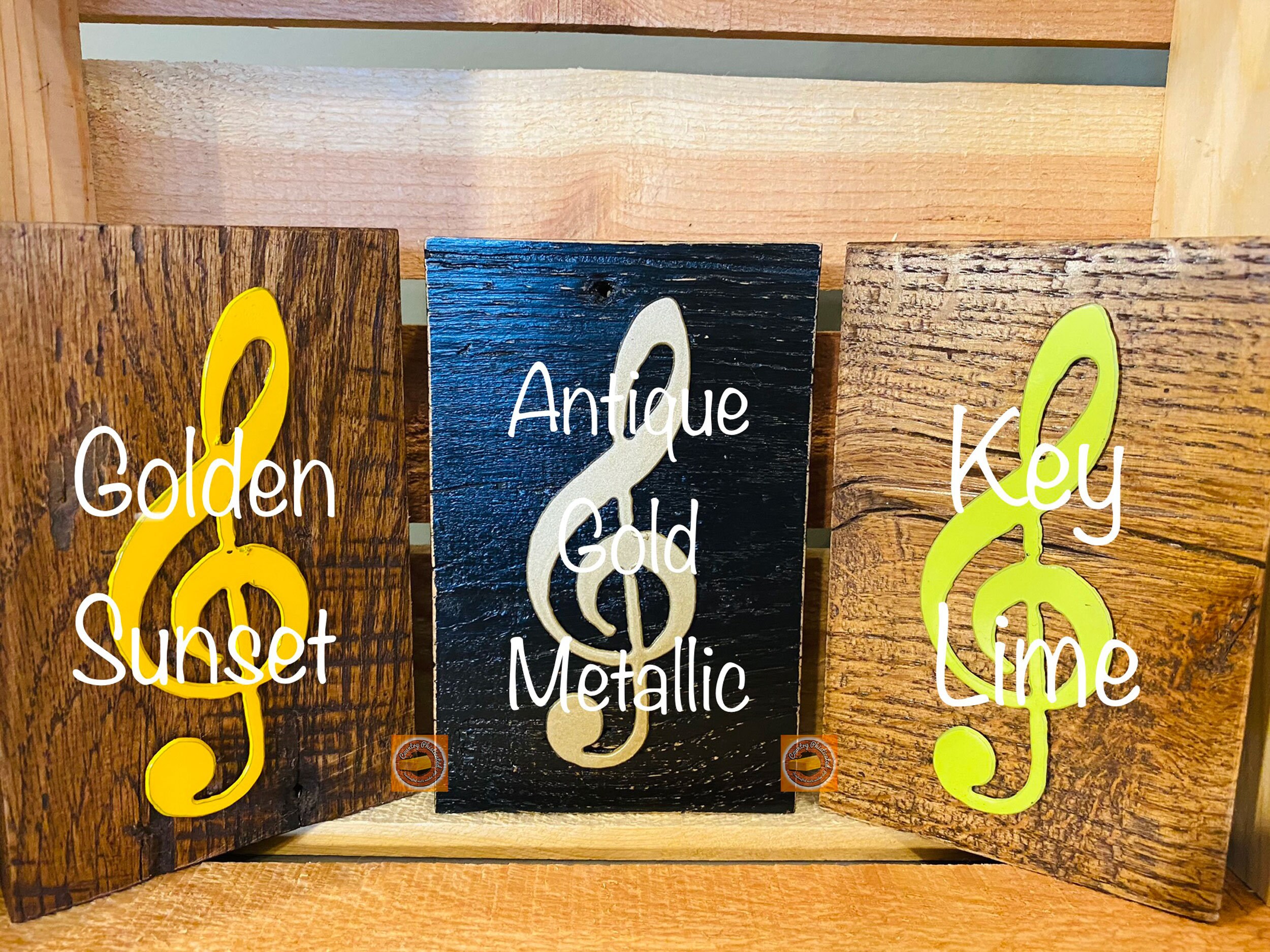 Treble Clef Block Sign / Treble Clef Wall Art / Music Note Decor / Wood ...
